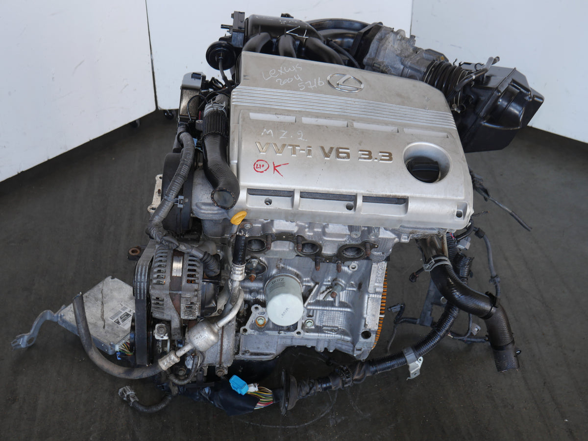 TOYOTA SIENNA AWD ENGINE 2004 2005 2006 6CYLINDERS 3MZ-FE 3.3L 4WD VVT ...