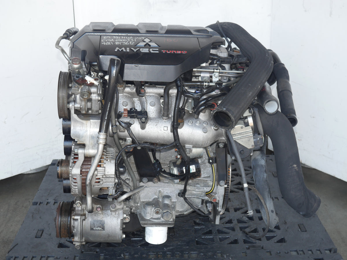 MITSUBISHI LANCER EVOLUTION X RALLIART TURBO ENGINE 2008 2009 2010 2011 ...